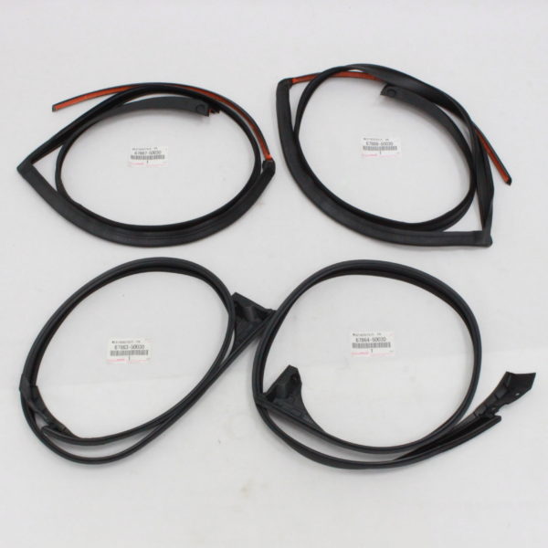 Lexus LS430 2001-2006 Upper Door Weatherstrip Seal Rubber Front & Rear ...